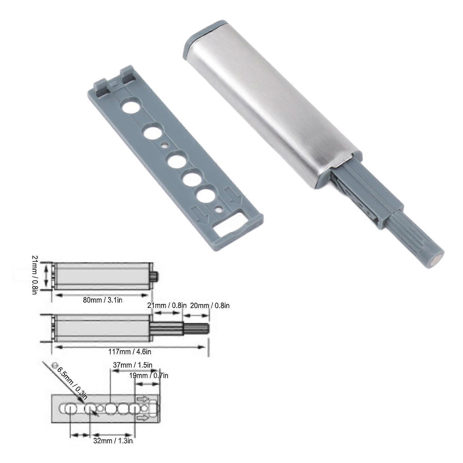 16pcs Push Open Latch Heavy Duty Stainless Steel Push Release Latch for ...