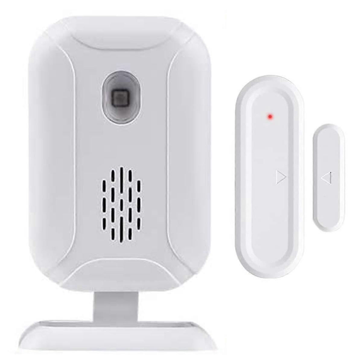 Wireless Door Open Sensor Chime 280m Range Door Alarm Window & Door ...