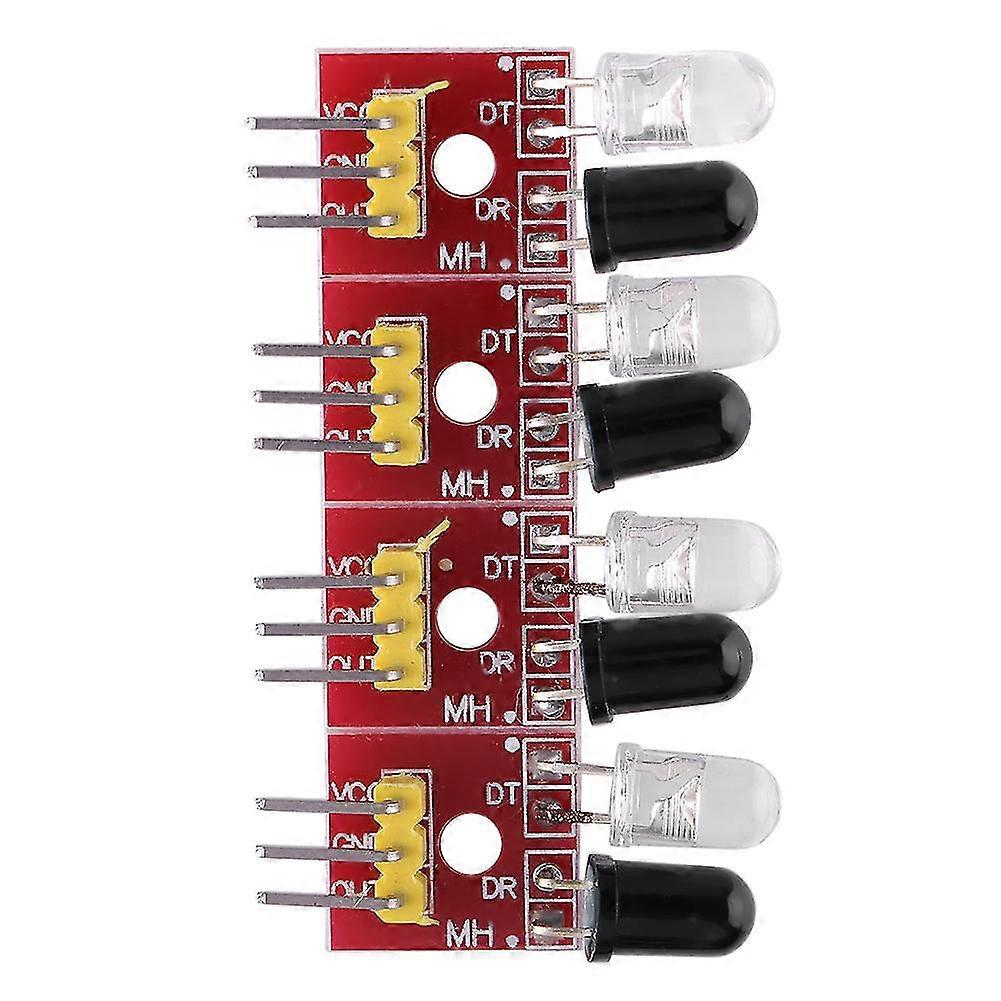 Smart Car Infrared Tracking Sensor Module Set with 4 Channels for ...