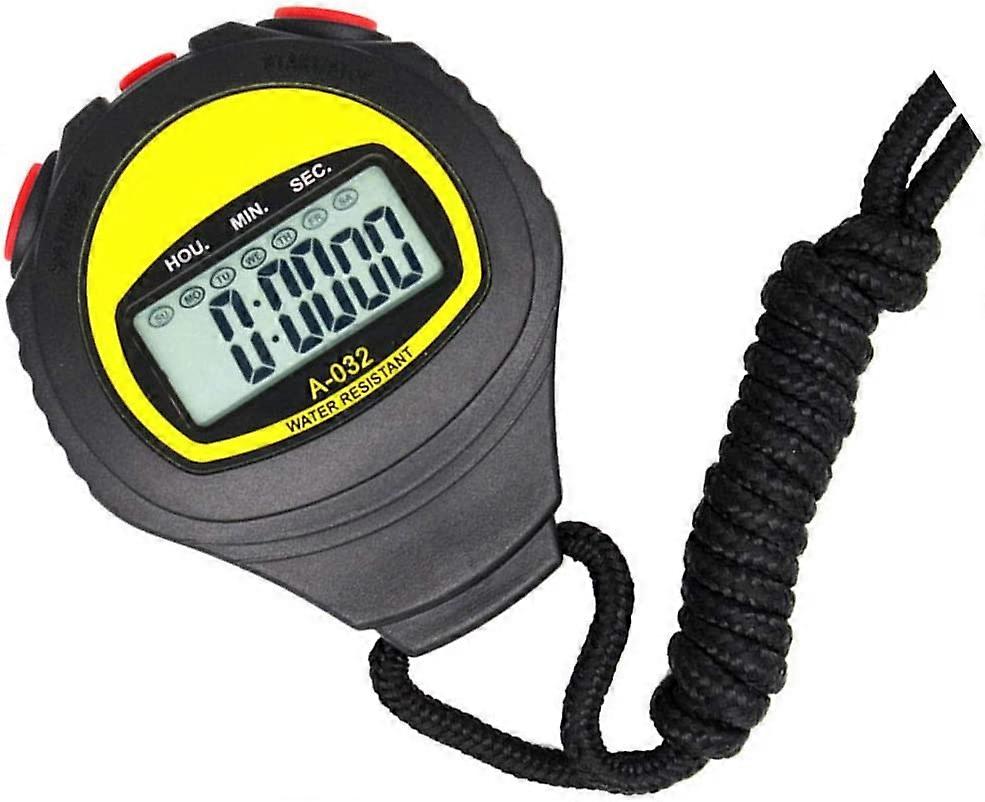 Large Screen Electronic Stopwatch Professional Running Timer Sports ...