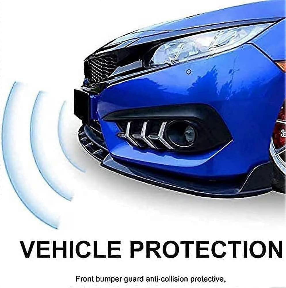 Car Front Bumper Lip Splitter for Hyundai Veloster 2013-2017, ABS Lip ...