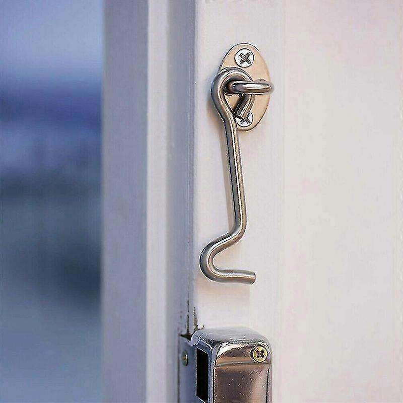 Stainless Steel Cabin Hook Window Buckle Eye Shed Door Latches Silent ...
