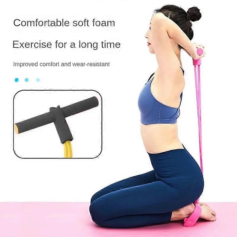 Tension Rope Bands Multi Function for Fitness Exercises Elastics Tape Home Resistance Bands 4 ...
