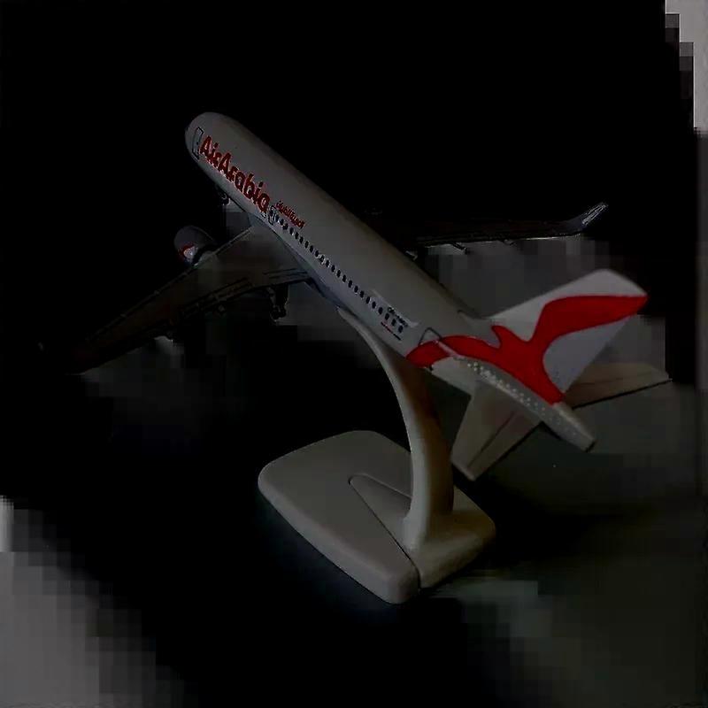 19cm Air Arabia Airlines Airbus 320 A320 Airways Alloy Metal Airplane Model Diecast Air Plane ...