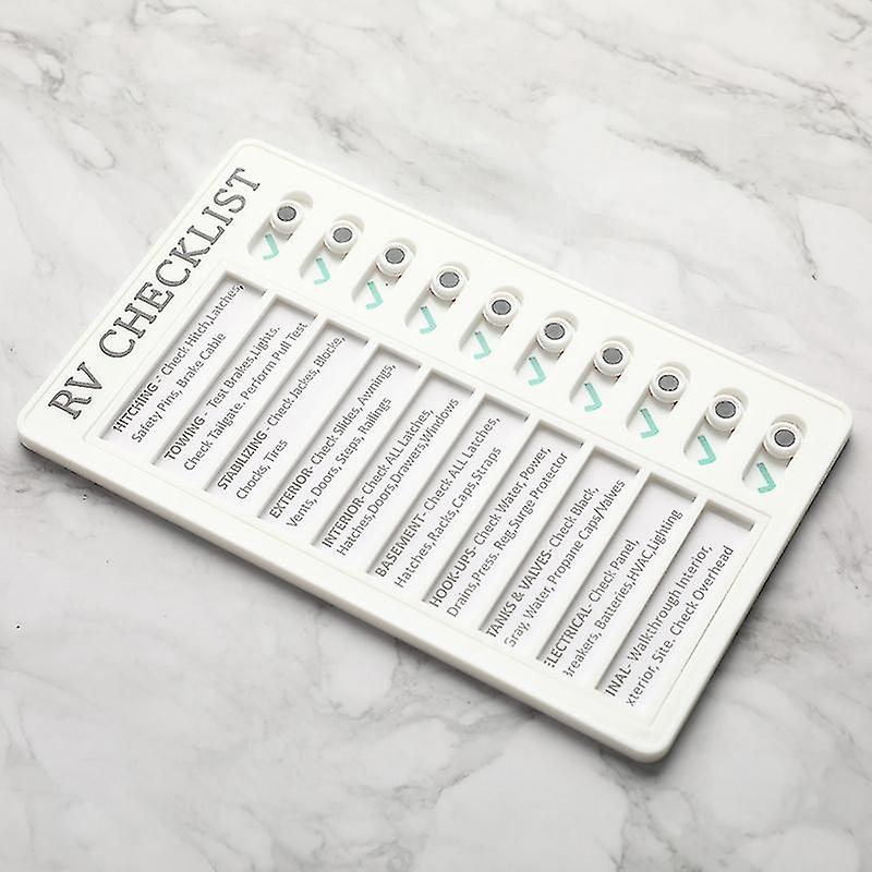 Miman Memo Plastic Board Chore Chart Reusable Checklist Daily Planner ...