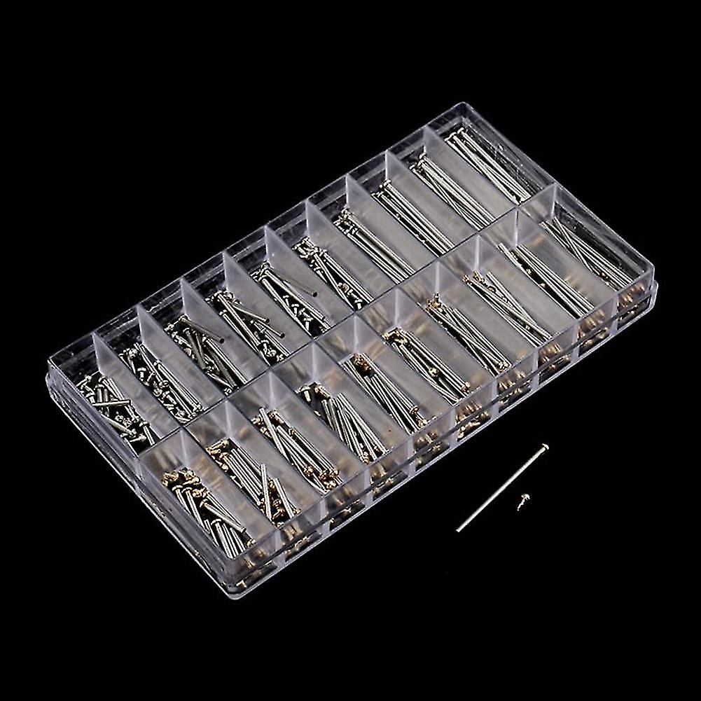 200pc Watch Strap Screws Assortment Tube Friction Pin Clasp For ...