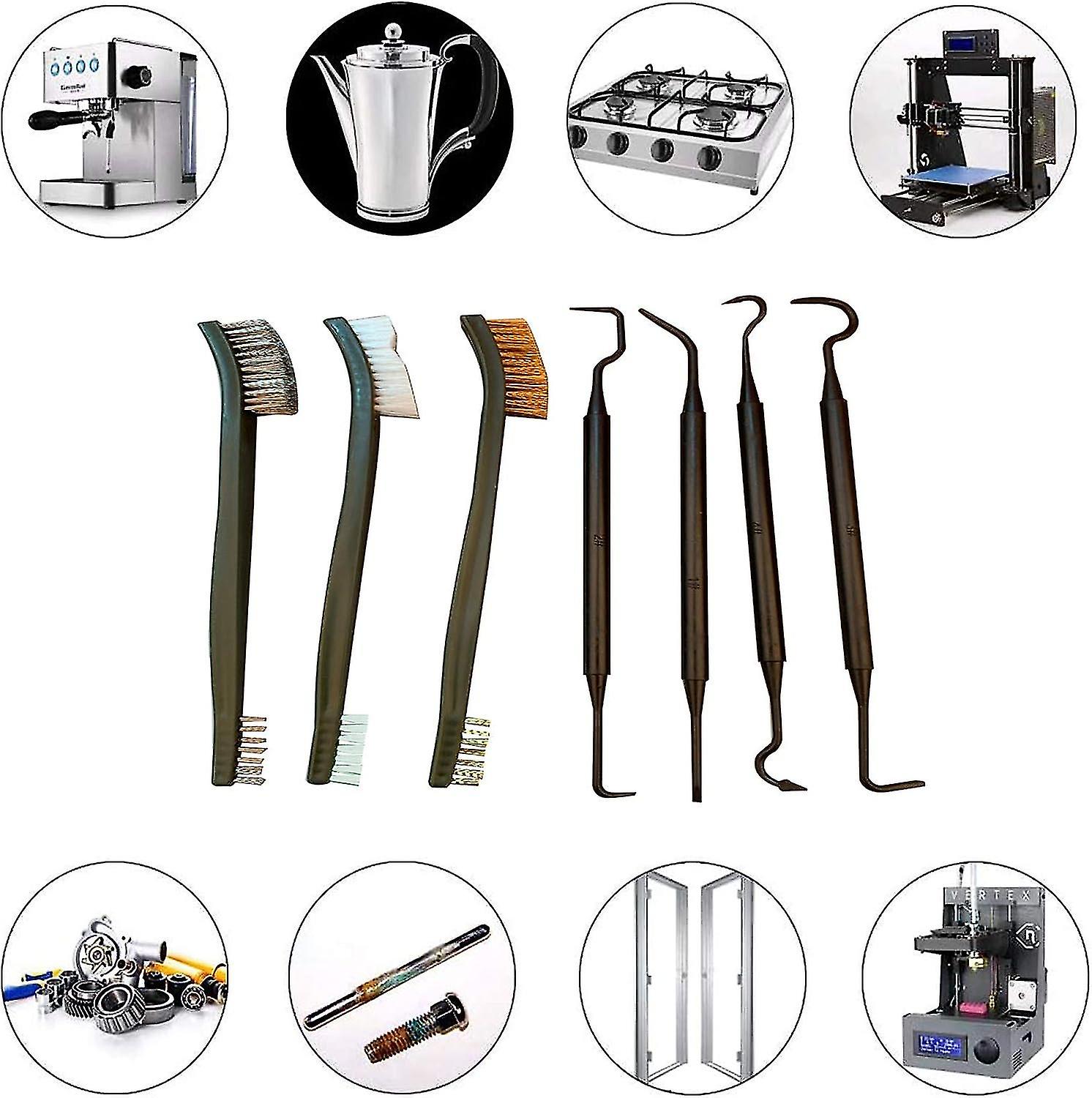 Mini Wire Wire Brushes Mini Wire Brushes Cleaning Set Nylon Wire ...