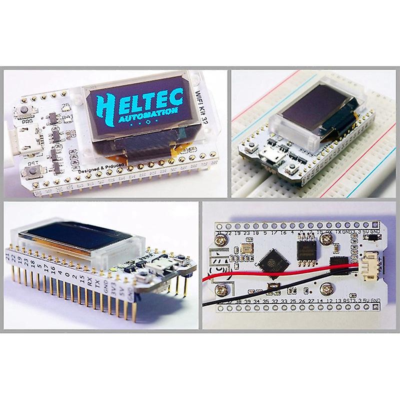 H Eltec Automation Wifi Esp32 Development Board 0.96 Inch Blue Oled ...
