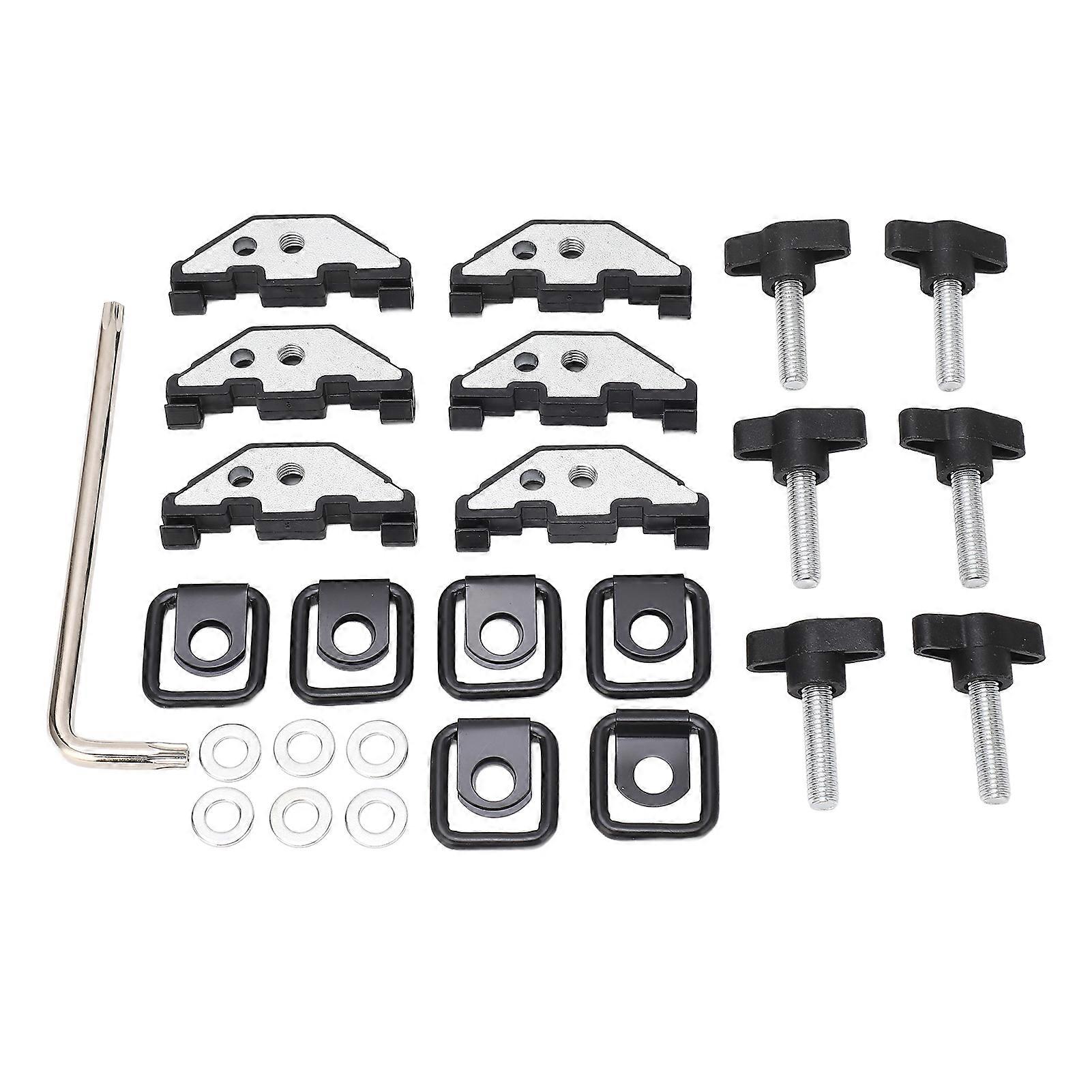 Hard Top Bolts and Nut Clips Kit Quick Removal Fastener Thumb Screws ...