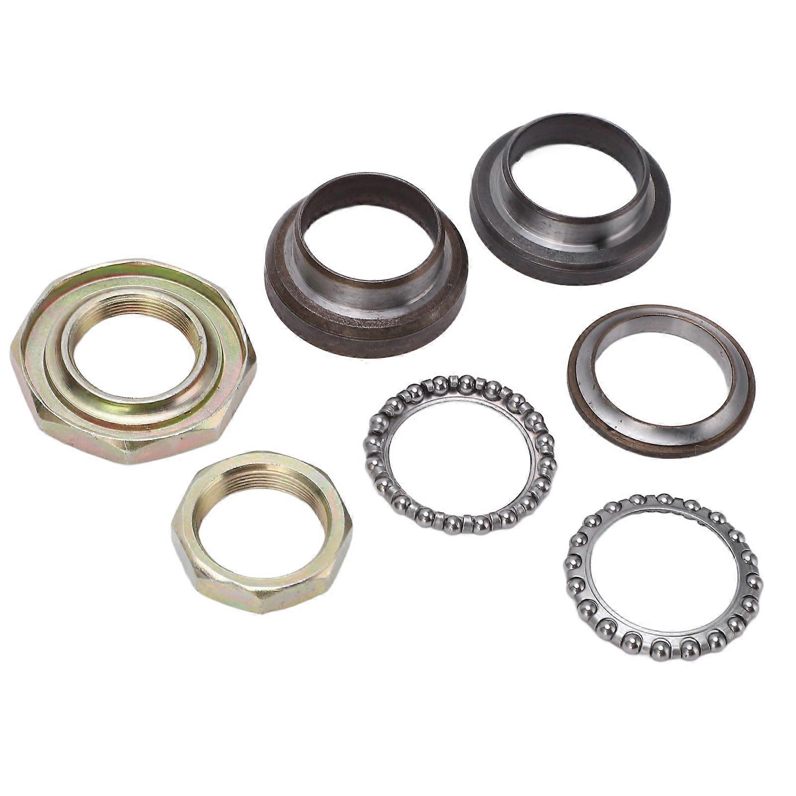 Motorcycle Front Fork Steering Stem Bearings Kit Steel Alloy for GY6?50 ...