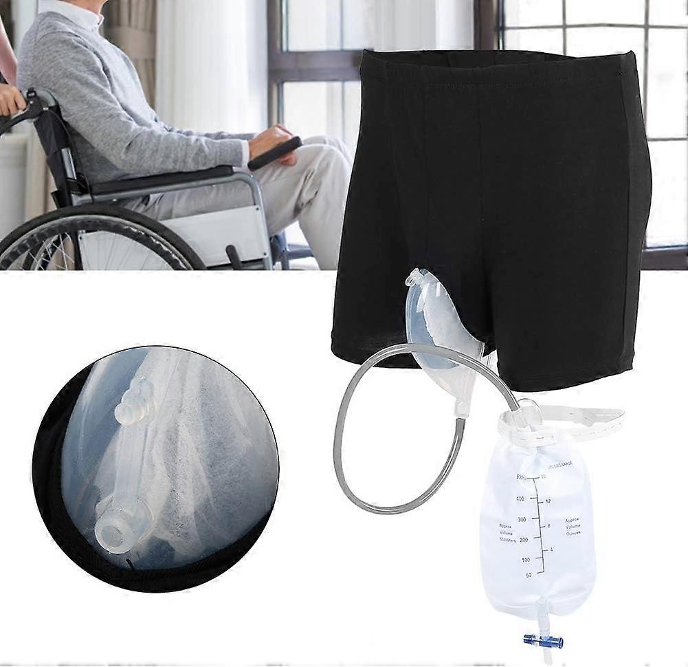 Urine Collection Bag, Reusable Silicone Male Urine Funnel Pee Holder ...