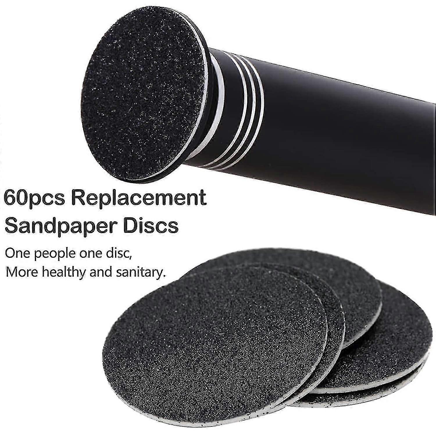 Upgraded Electric Callus Remover (speed Adjustable) With 60pcs ...