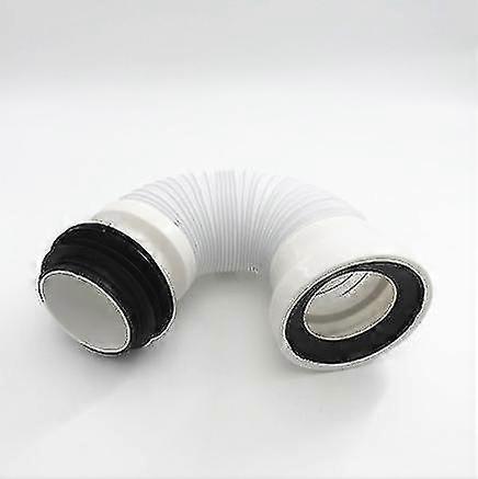 Universal Range Flexi Plastic Flexible Wc Toilet Elbow Waste Connector ...