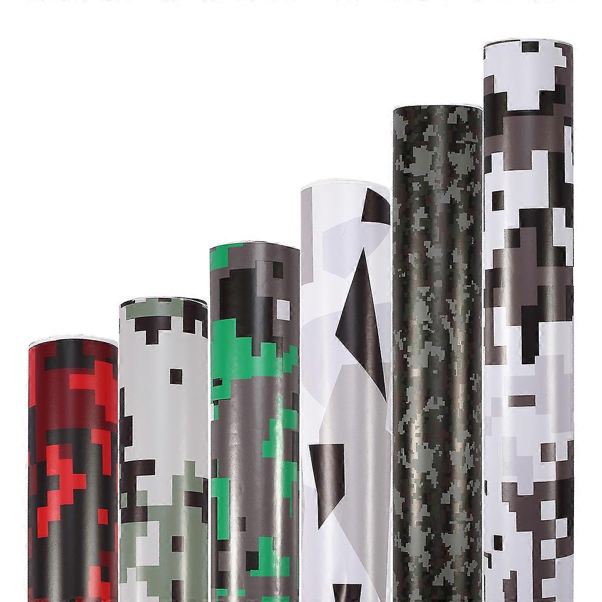 Camo Vinyl Film Car Motorcycle Decal Camouflage Sticker Film Sheet DIY ...