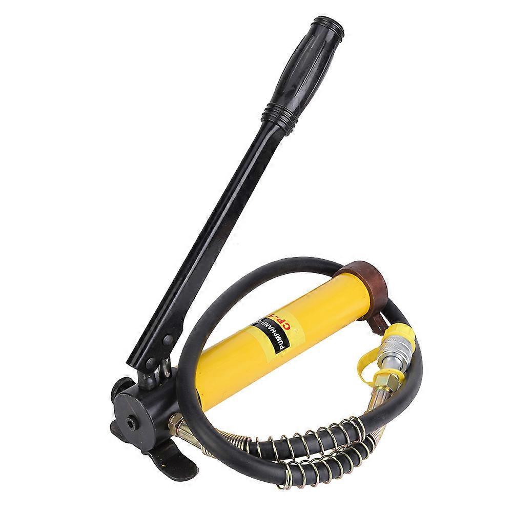 Manual Hydraulic Pump Ultra Thin 10T Hydraulic Jack Steel Handle ...