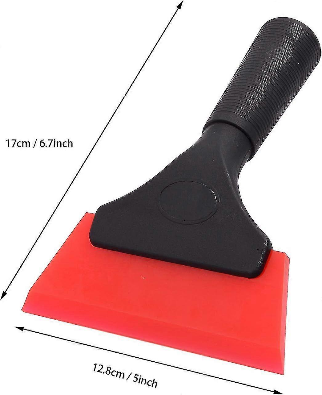 Small rubber scraper 5 inch window scraper red, 1 | Fruugo UK