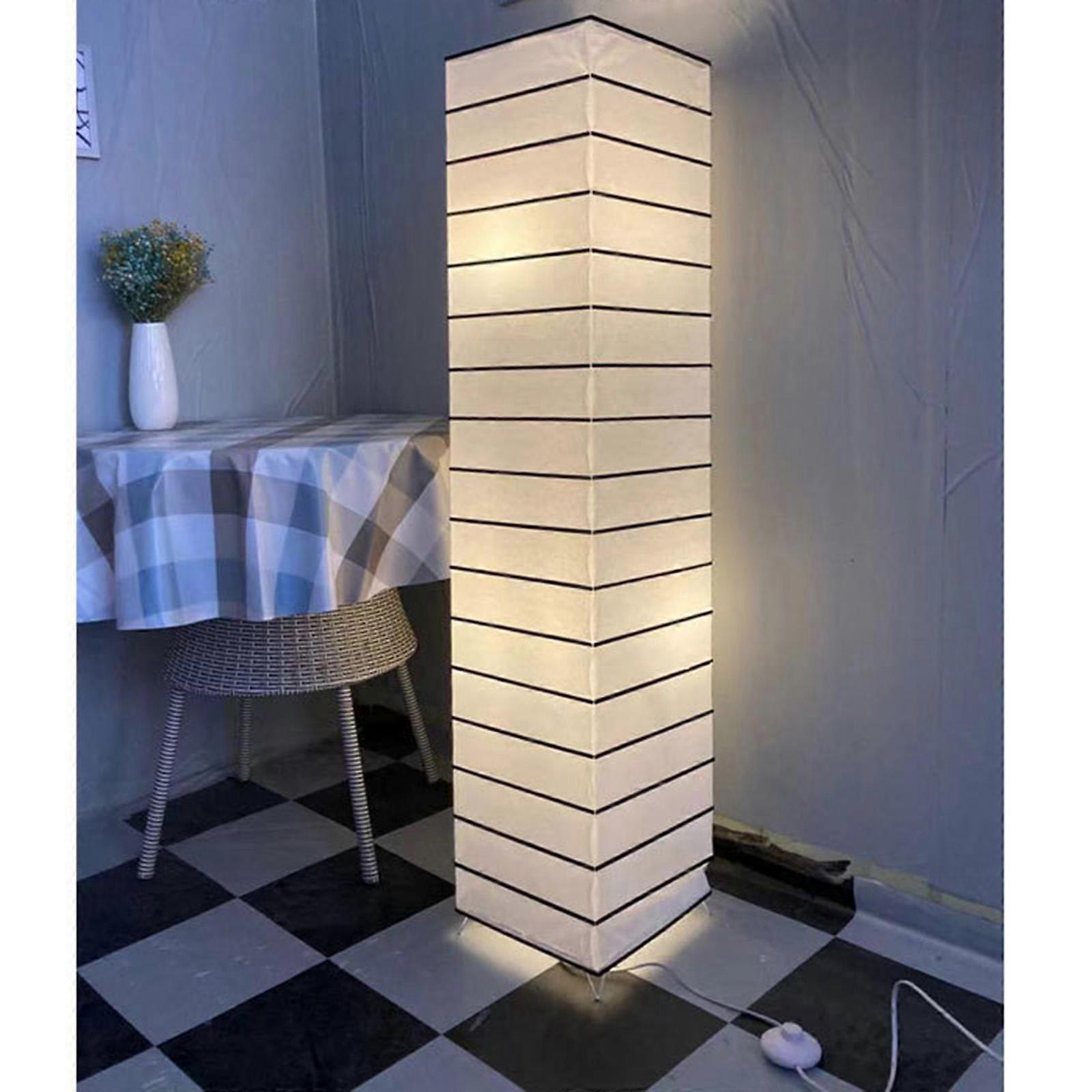 Japanese Style Rice Paper Floor Lamp Shade Standing Light Cover ...