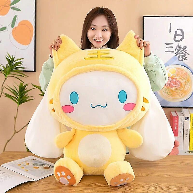 Big Size Sanrio Kawaii Cinnamoroll Dog Plush Toys Pillow Stuffed Animal ...