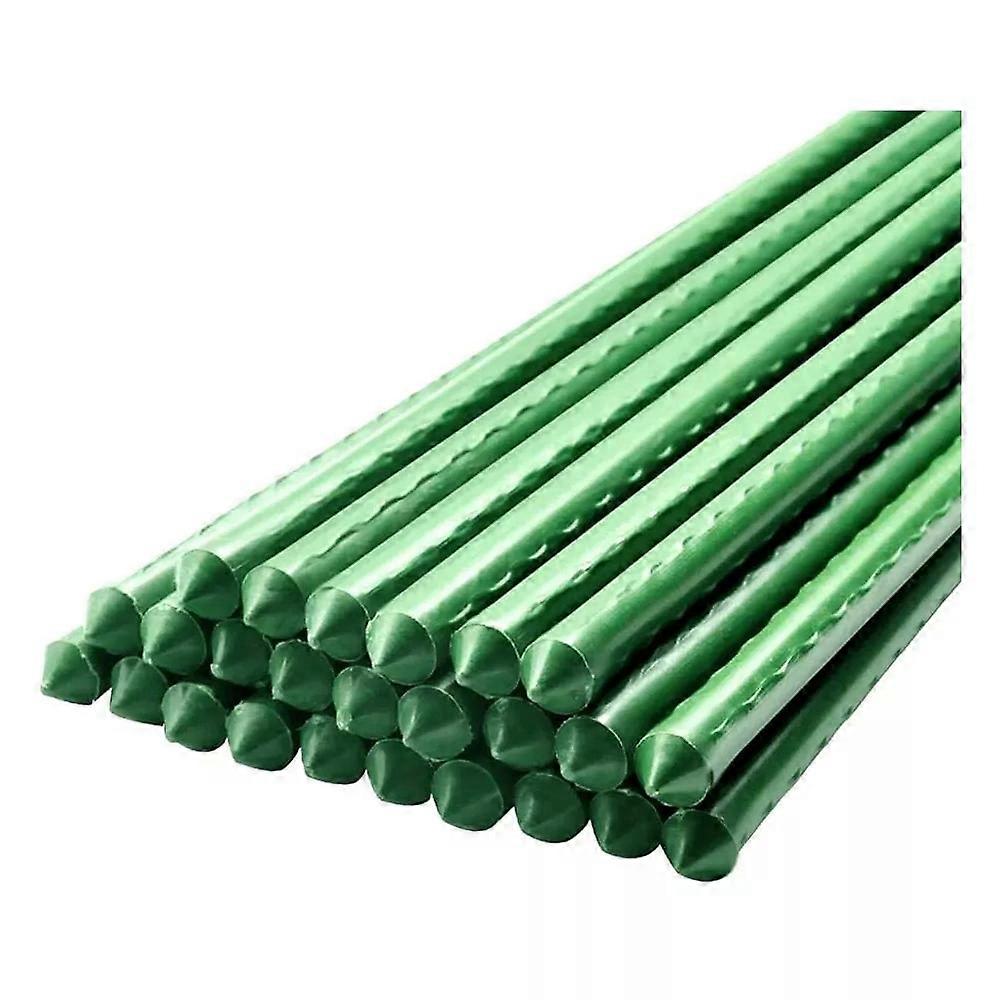 40cm length Plant Stakes Gardening Pillar Plastic Coated Steel Pipe For ...