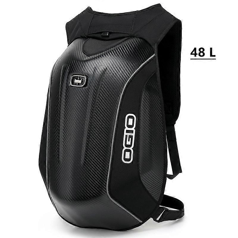 OGIO 30-48L Carbon Fiber Hard Shell Motorcycle Backpack Bags Moto Racing Knight Storage Travel ...