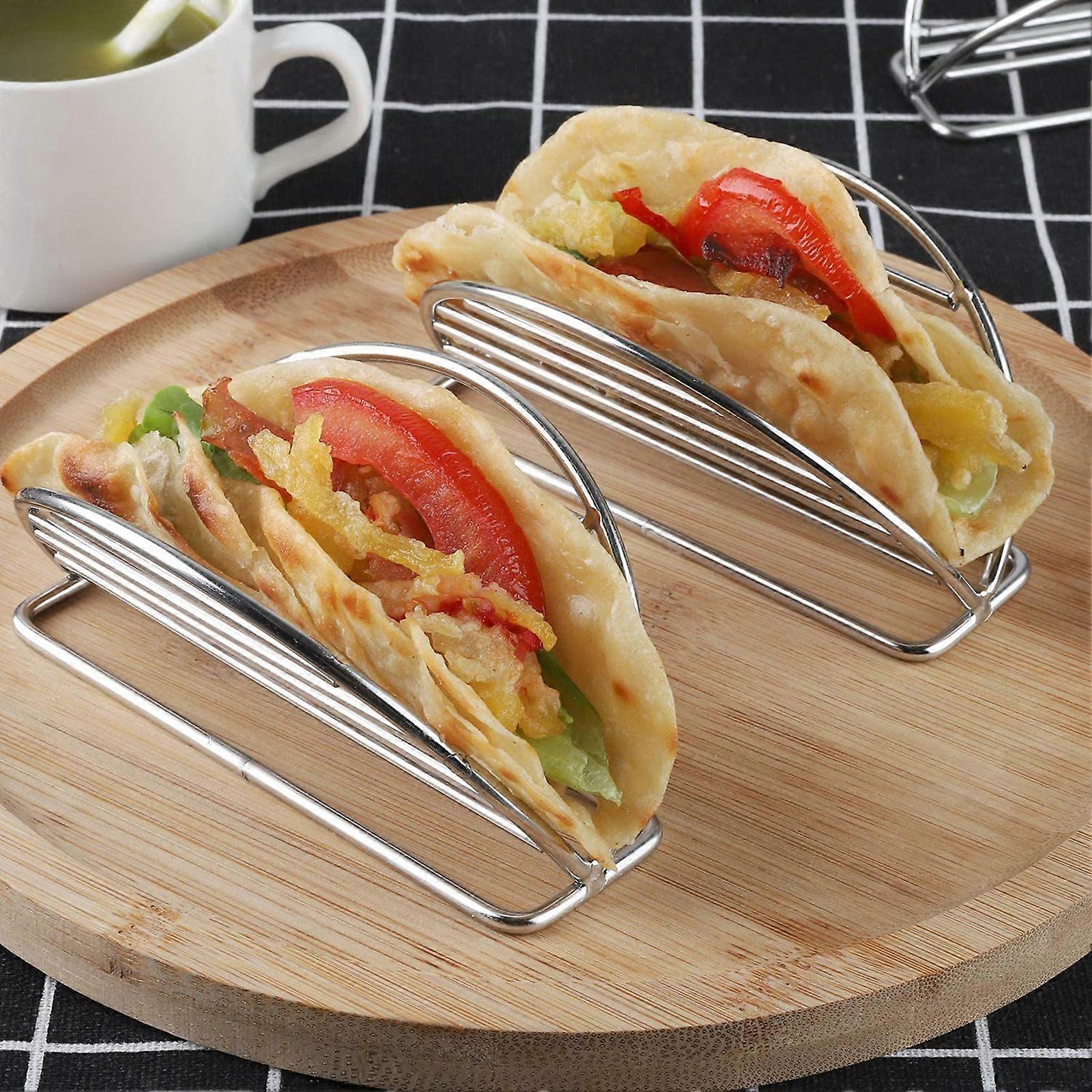 Taco Holder Non-stick Easy to Clean Space Saving BPA-free Smooth Edges ...