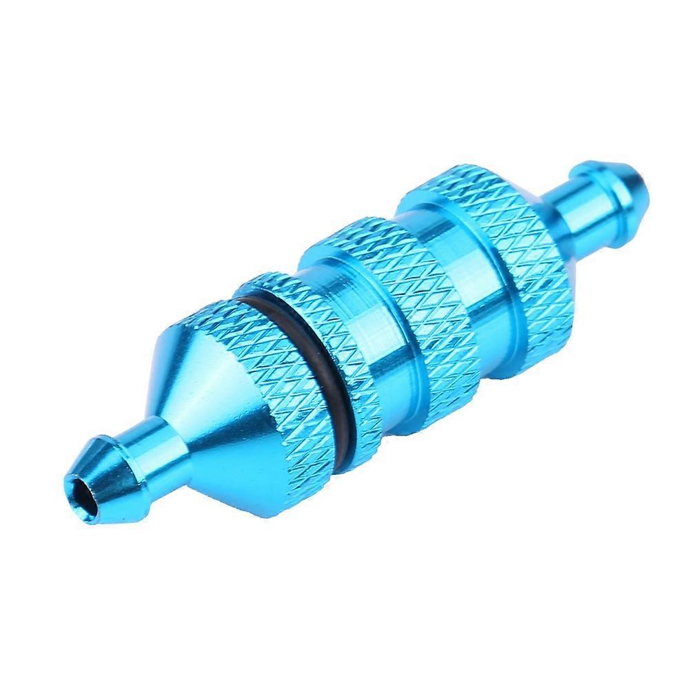 Blue 36mm Alloy Aluminum Oil Nitro Fuel Filter for 1/8 1/10 Scale RC ...