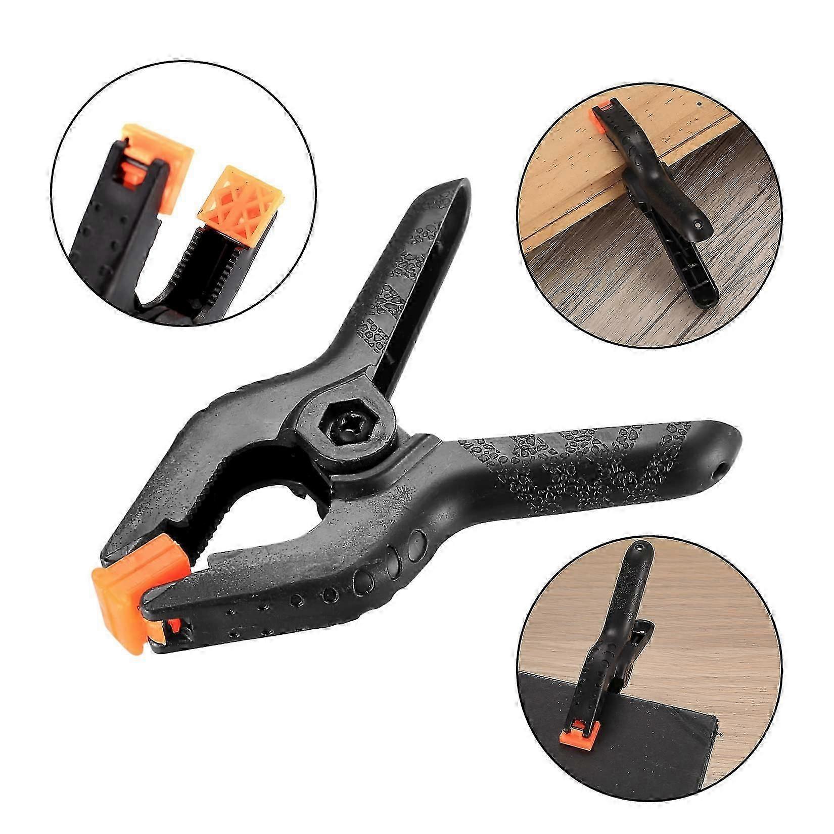 10 Pieces Spring Clips-3 Inch Clamps Clips Nylon-Holding Clamp Clamp ...