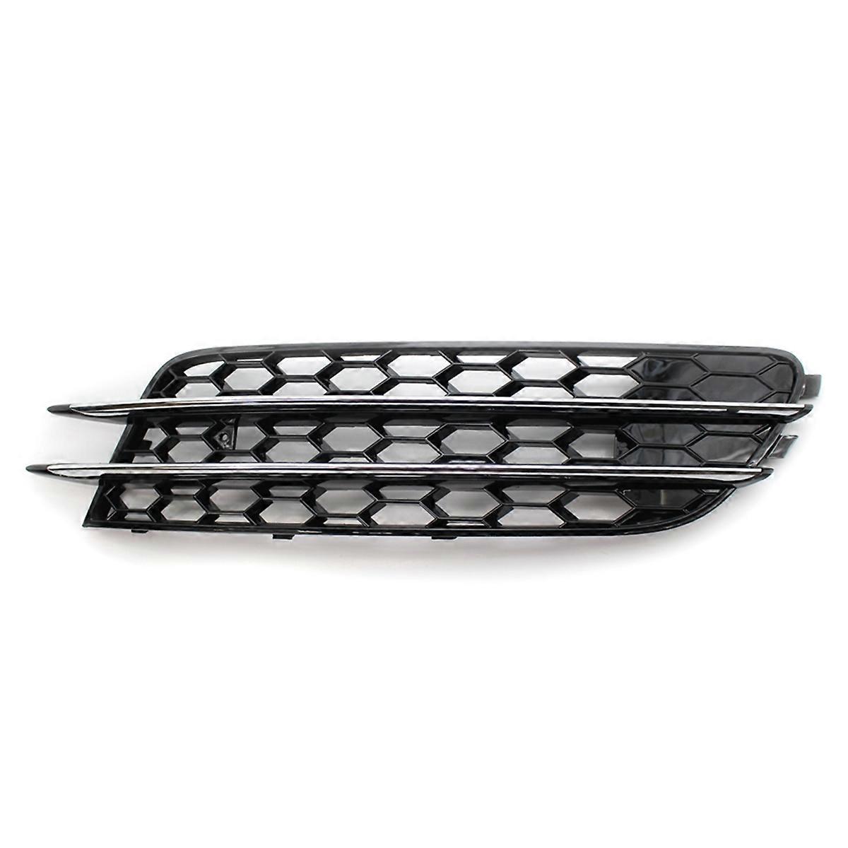 1Pair Front Fog Light Cover Honeycomb Grille Racing Grills for A6 C7 ...