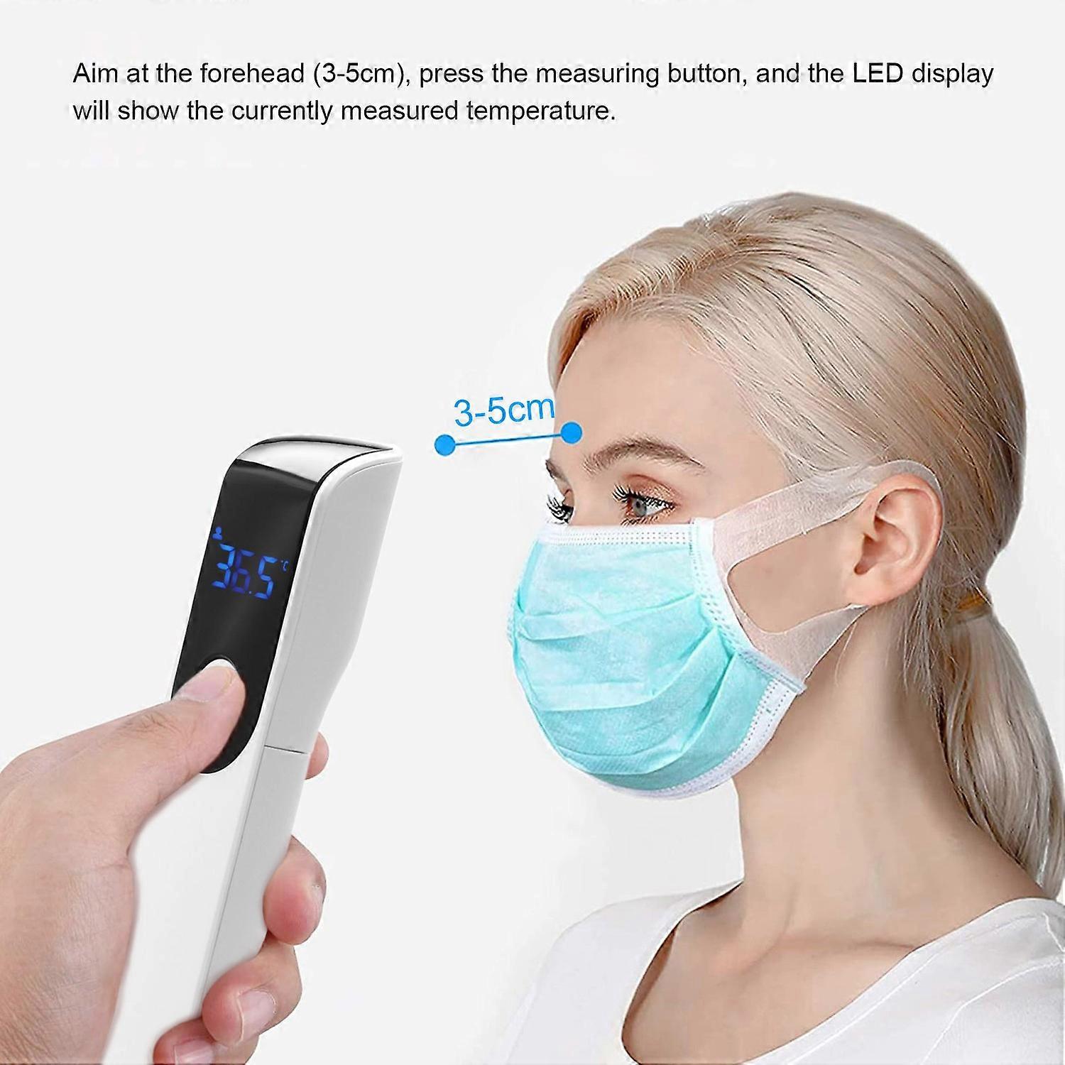 IR-FM01 Non-Contact Thermometer IR Infrared Sensor Handheld Forehead ...