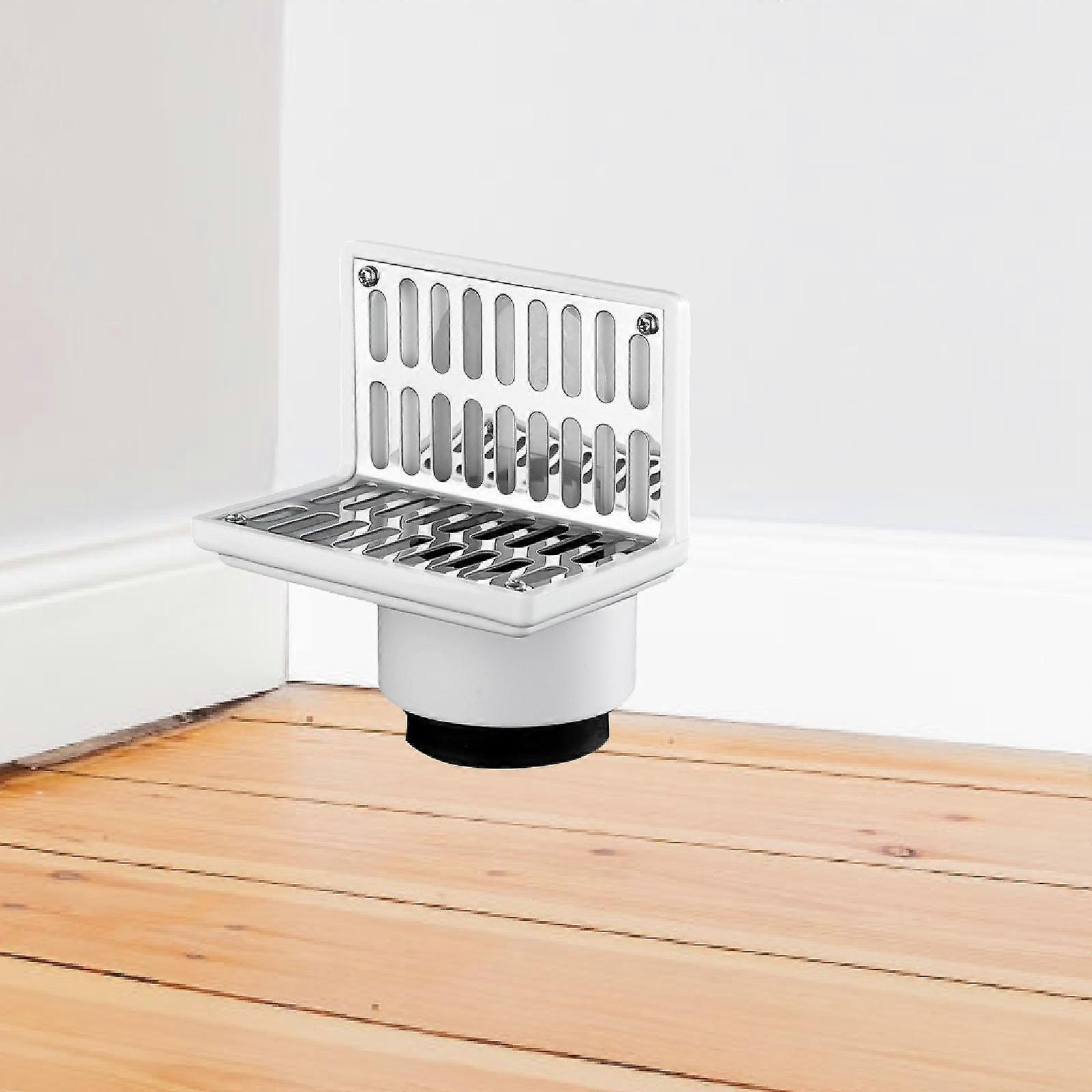Side Floor Drain Shower Drain Anti Rust Bathroom Corner Side Drain L ...