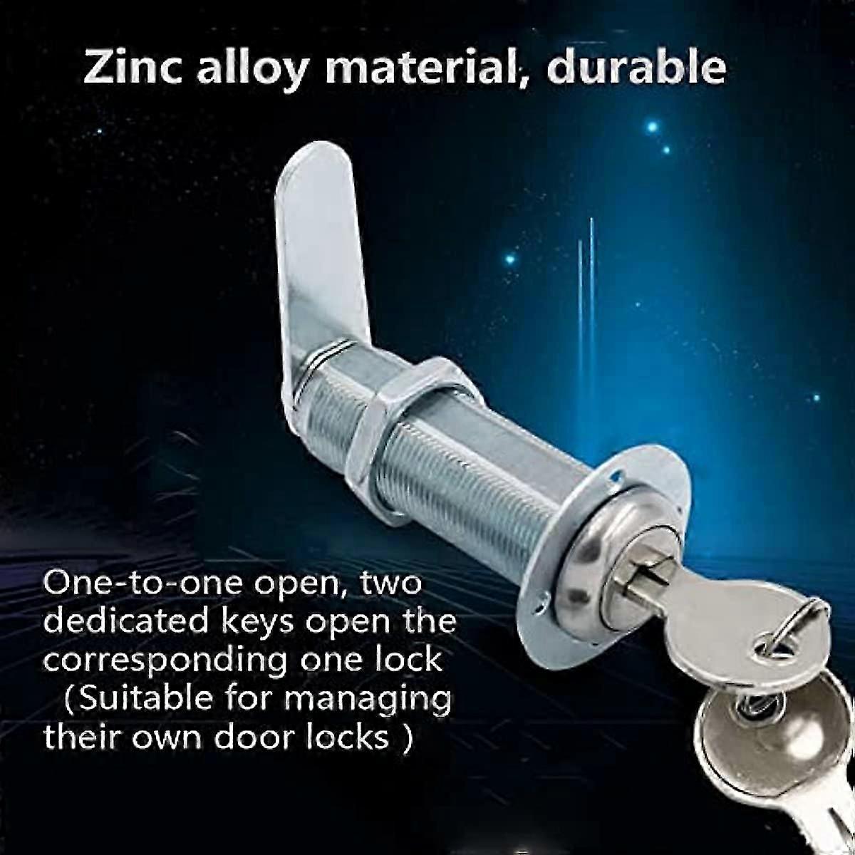 2pack Extra-Long RV Cam Lock with 8025 Key Code 2 Inch Weather ...