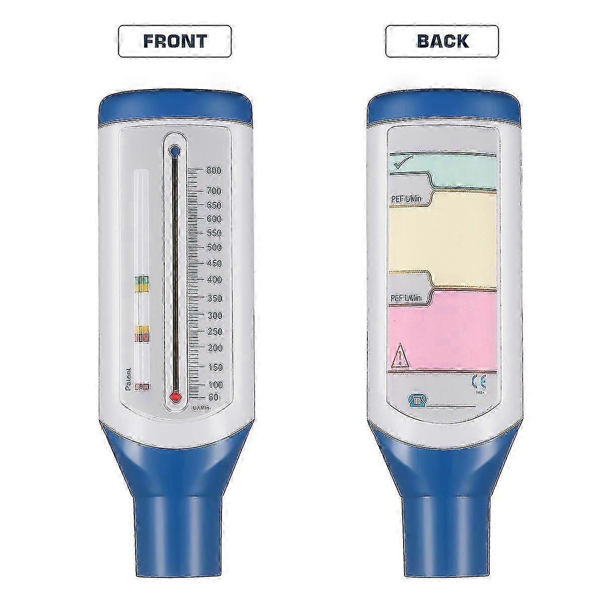 Portable Spirometer Peak Flow Meter - Expiratory Flow Meter for Lung ...