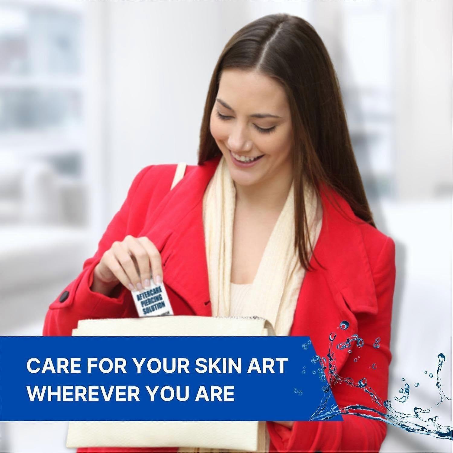 Piercing Aftercare Spray - Saline Solution Natural Keloid Bump Removal ...