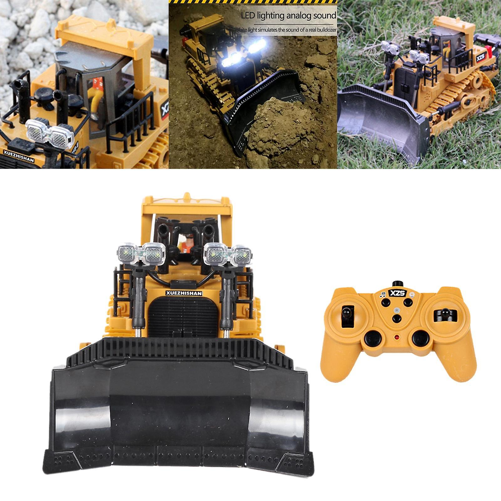 2.4ghz Remote Control Excavator Rc Construction Vehicles 9 Channel Full ...