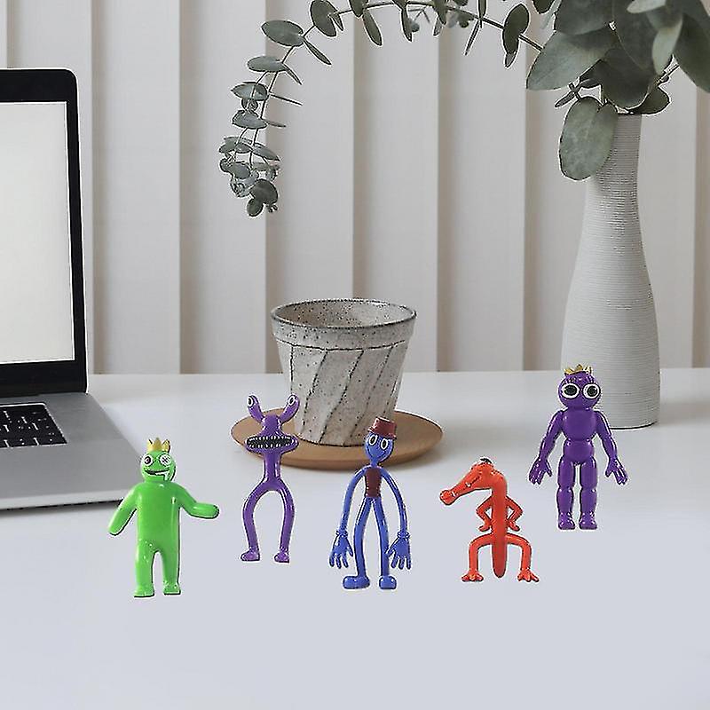 Sød Pvc Rainbows Friends Figur 12stk/sæt Gyserspil Tegneseriefigurer ...