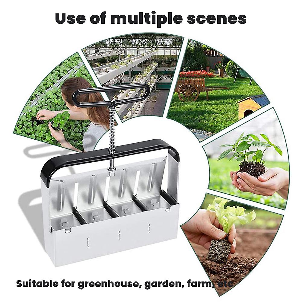 Manual Garden Planting Tool Multipurpose Handheld Soils Blockers ...