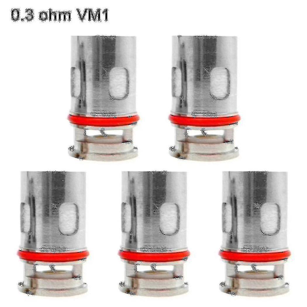 5pcs Replace Coil Vm5 0.2ohm Mesh Coils For X R Air S Argus Gt Pod ...