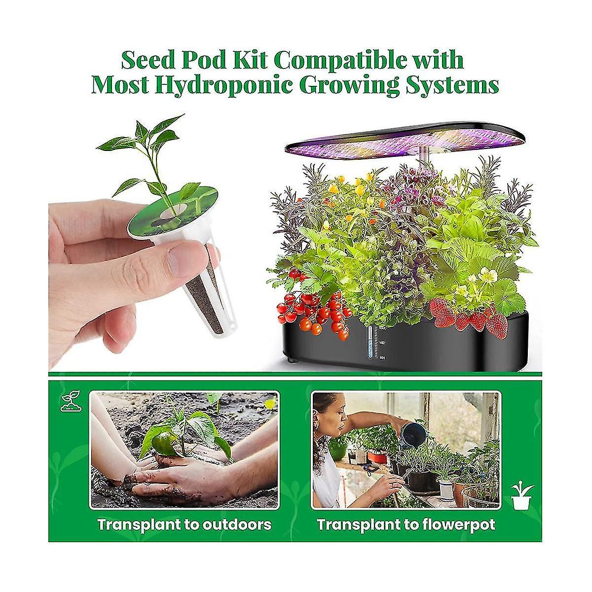 100pcs Hydroponic Growing Kit, Include 50pcs Hydroponic Plant Basket ...