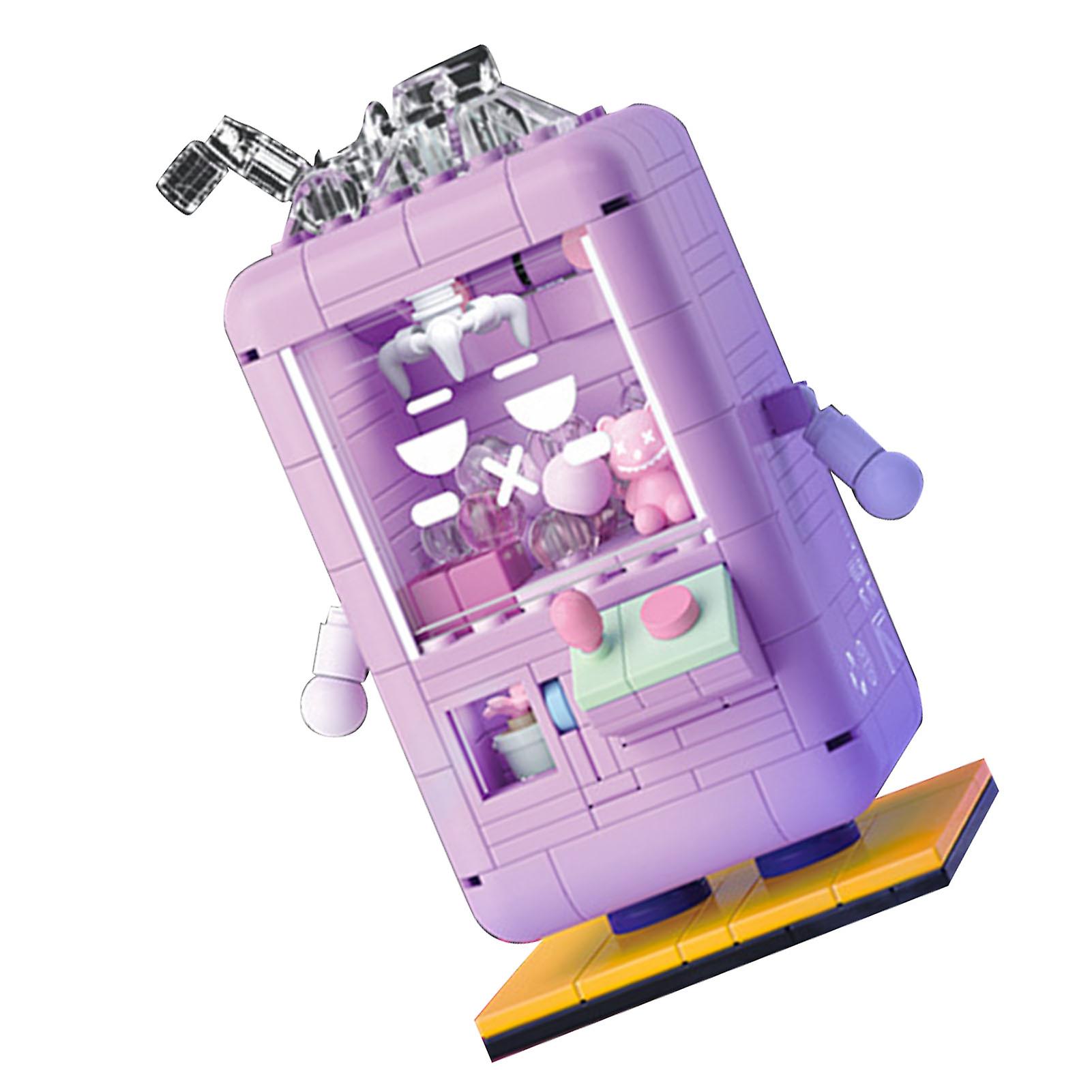 Doll Machine Mini Building Blocks Bricks Set Mini Claw Catch Machines ...