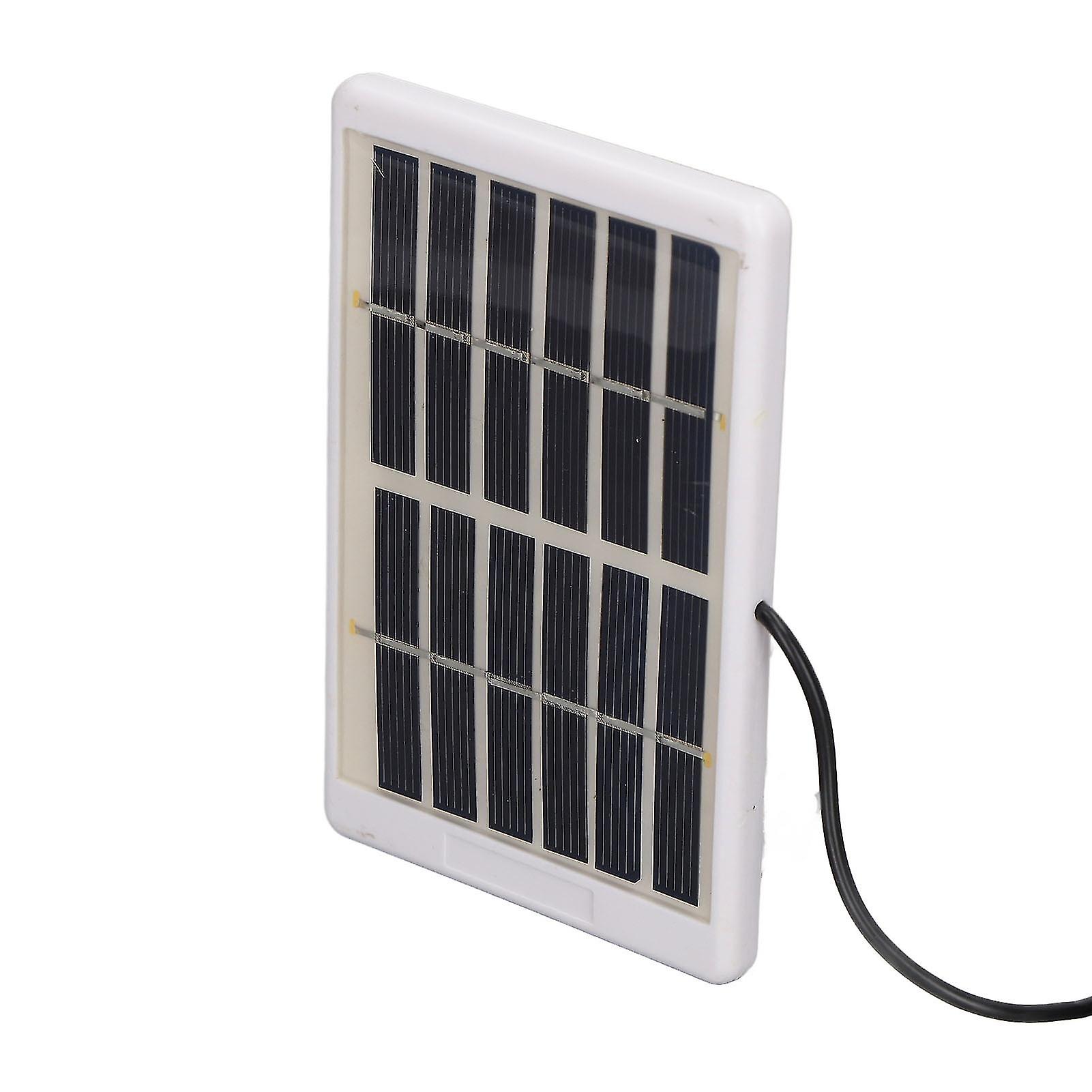 Solar Panel 1.2w 6v 9v Lightweight Portable Polysilicon Crystals Dc ...