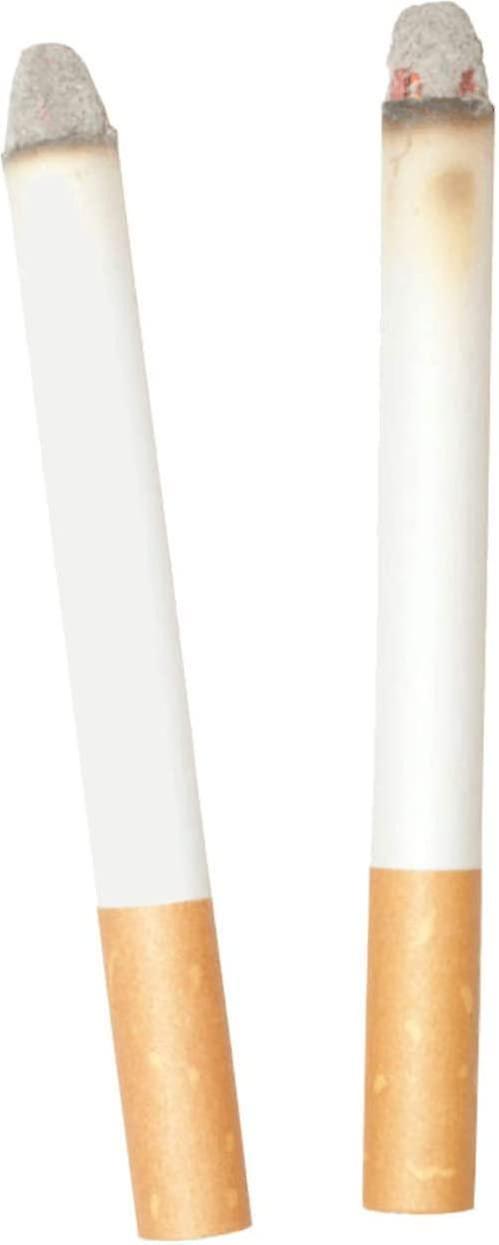 10 stuks nep aangestoken sigaretten, met een realistische blik nep ...