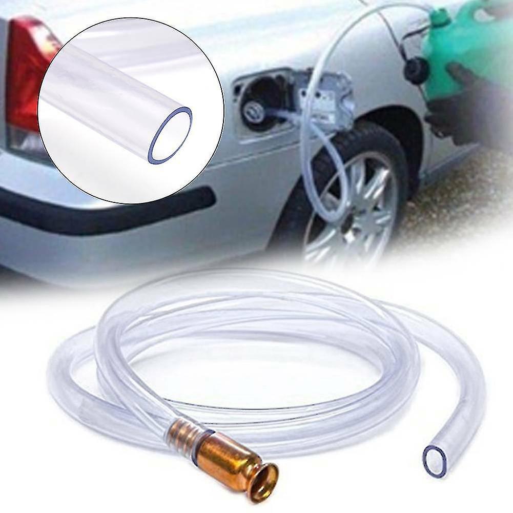 Manual Suction Pipe Gas Siphon Pump Gasoline Fuel Water Shaker Siphon ...