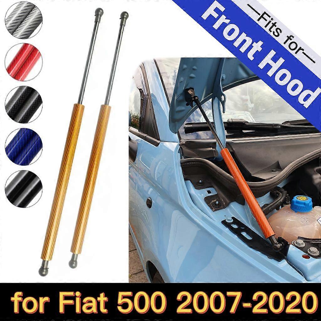 Hood Struts for Fiat 500 2007-2020 Absorber Front Bonnet Modify Shock ...