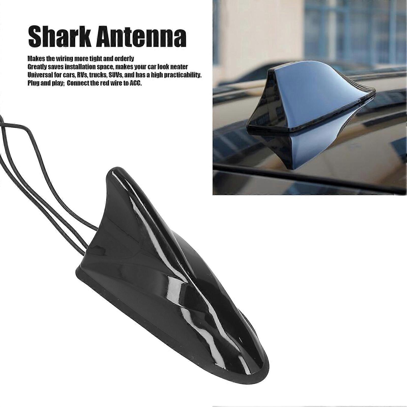 Shark Fin Antenna Car GPS+FM+WIFI 3in1 Radio Signal Roof Aerial ...