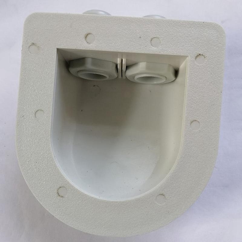 Double Wire Entry Gland Box Solar Panel Roof Wire Entry Gland Box Cable ...