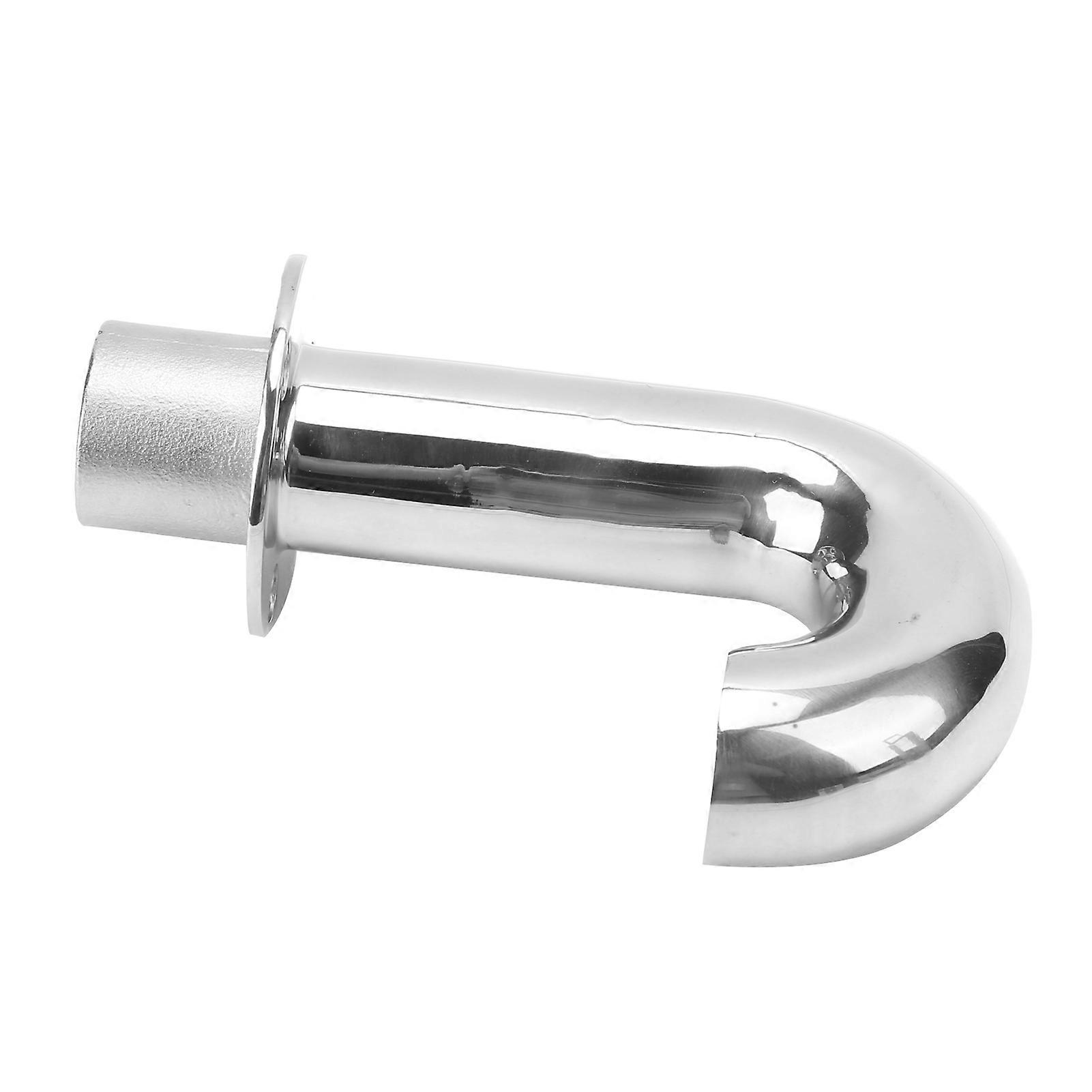 1.4in Gooseneck Vent Pipe Door Window Vent Tube Fitting Connector 316 Stainless Steel for Marine ...