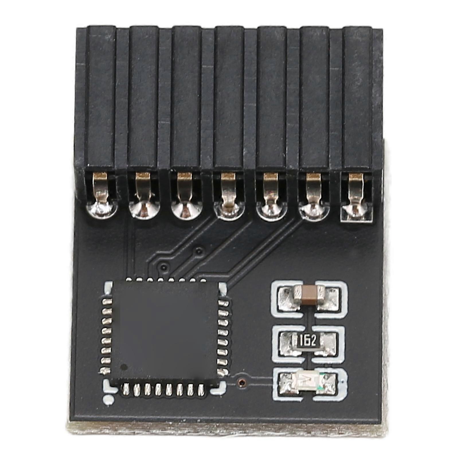 TPM 2.0 Encryption Security Module 14pin Strong Encryption TPM Processor Black TPM Module System ...