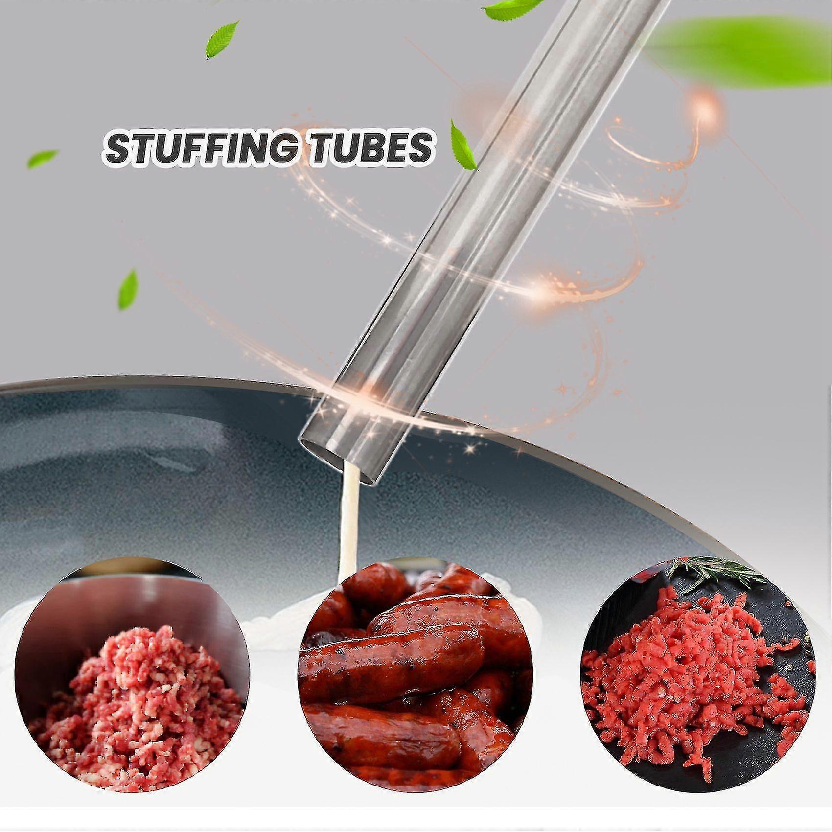 Stuffing Tubes,stainless Steel Funnels Attachment For Manual Sausage ...