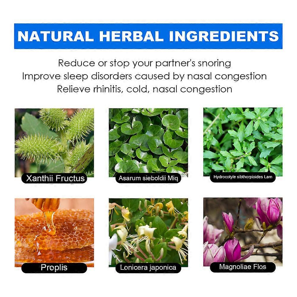 Anti-snoring nasal spray relieve nasal congestion discomfort clean Nose ...