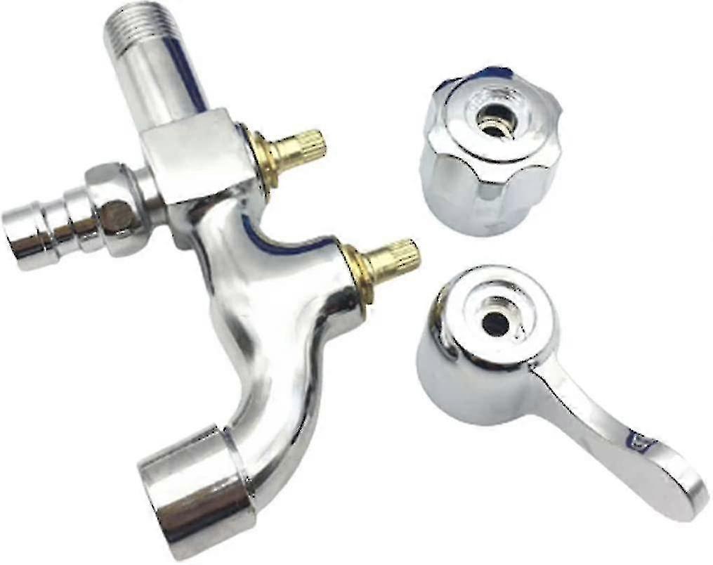 Outdoor Faucet Double Outlet Faucet,double Outlet Garden Faucethigh ...